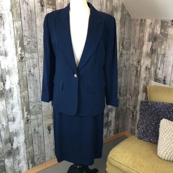 Koret | Jackets & Coats | Koret Womens Vintage Blazer And Skirt Suit ...